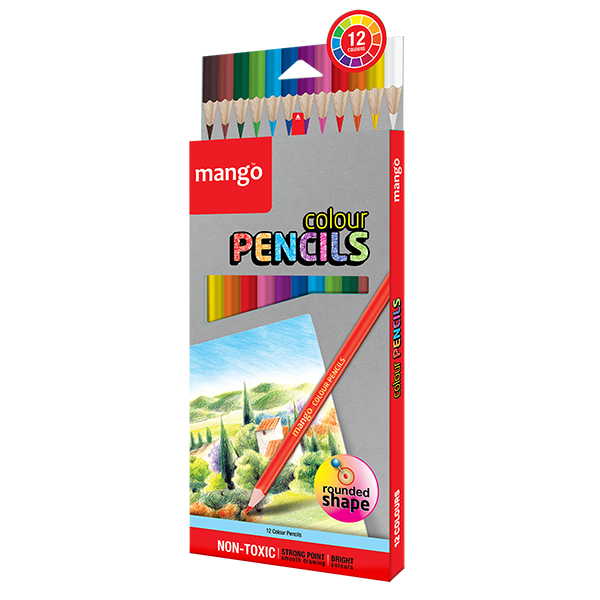 Colour Pencils - 12 Colours Pack