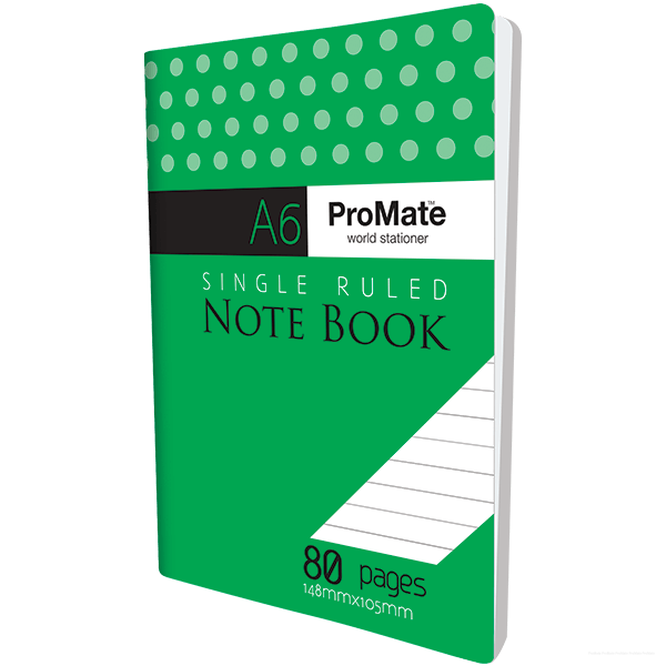 ProMate A6 Notebook 80Pgs