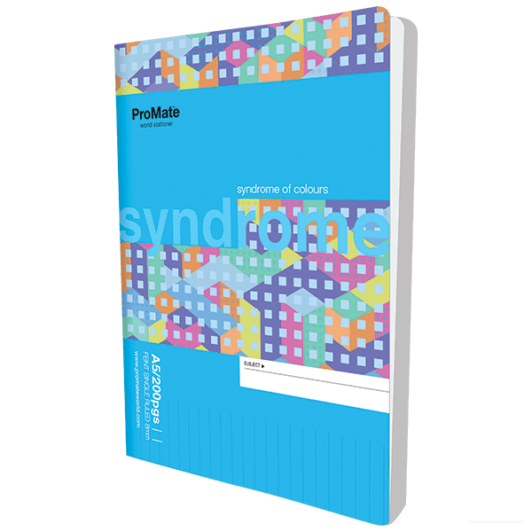 ProMate EX Book Single Ruled 200Pgs
