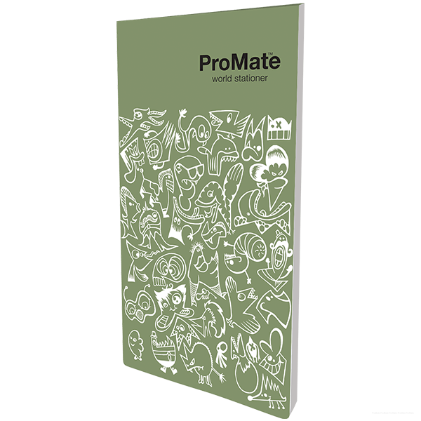 ProMate 180mmx95mm Notebook 100Pgs
