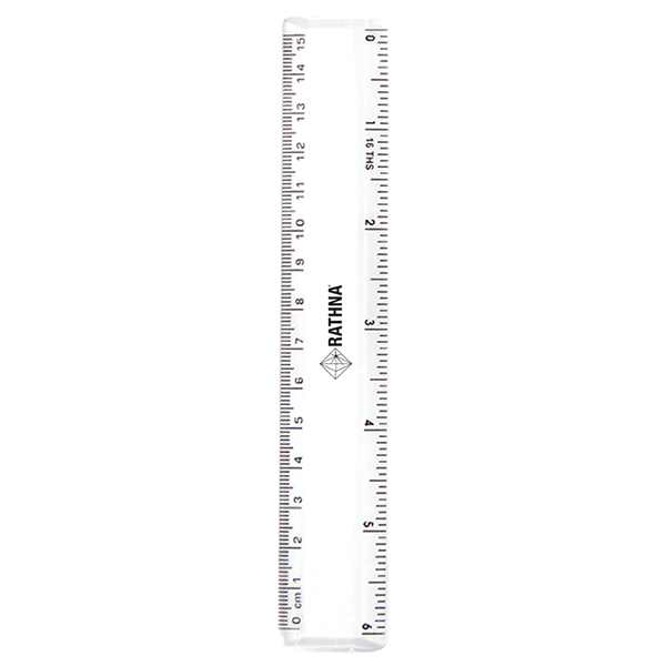 Plastic Ruler - 15cm (6 inch)