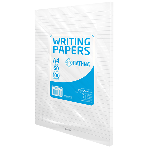 Rathna Writing Paper 100 Sheets Pack